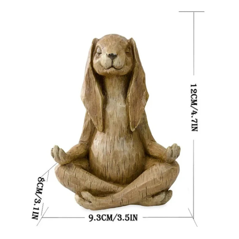 Meditating Rabbit Statue – Mythologis®