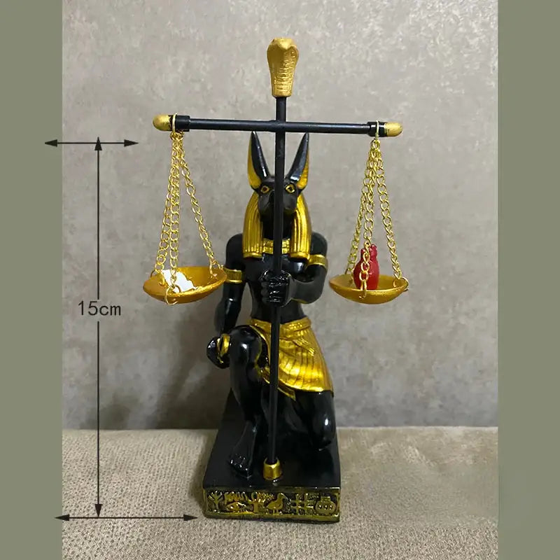 Egyptian Gods Anubis Balance Statue – Mythologis®