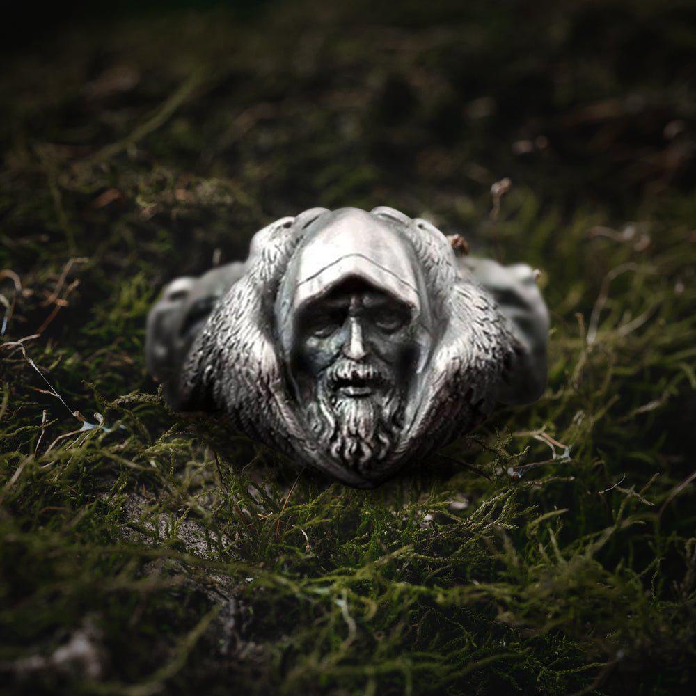 Viking Odin Ring Stainless Steel Jewelry – Mythologis®